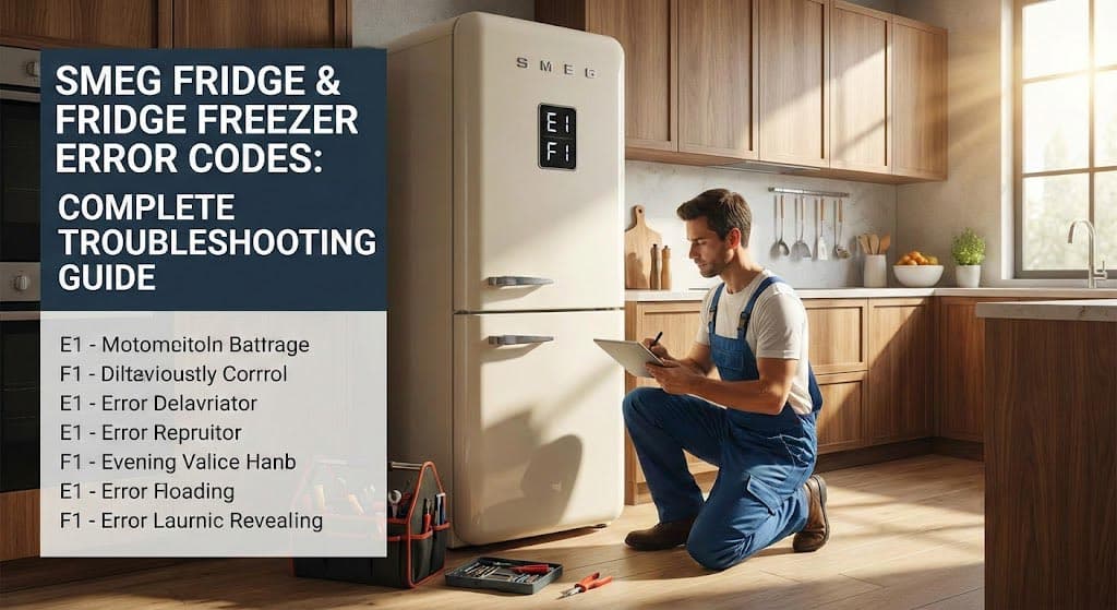 ⭐ Smeg Fridge & Freezer Error Codes | Complete Troubleshooting Guide (UK)